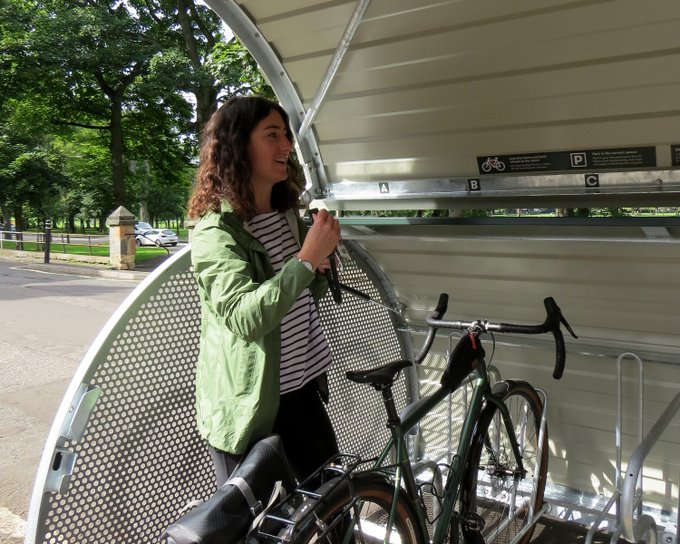 Introduction of Secure Bike Storage Units in Edinburgh – Gorgie Dalry ...